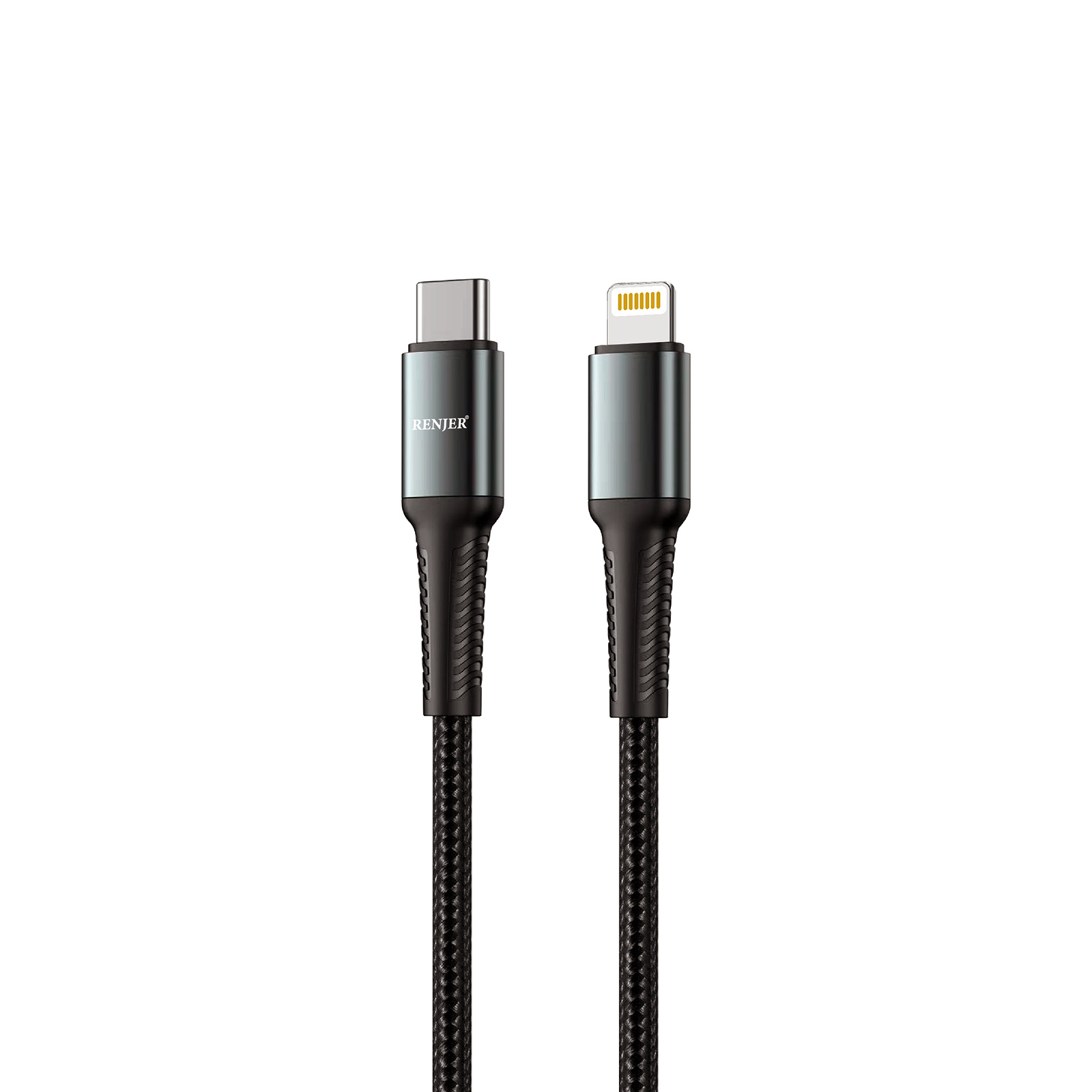 کابل شارژ تایپ سی به لایتنینگ رنجر RENJER CABLE TYPE C TO LIGHTNING RJ ...